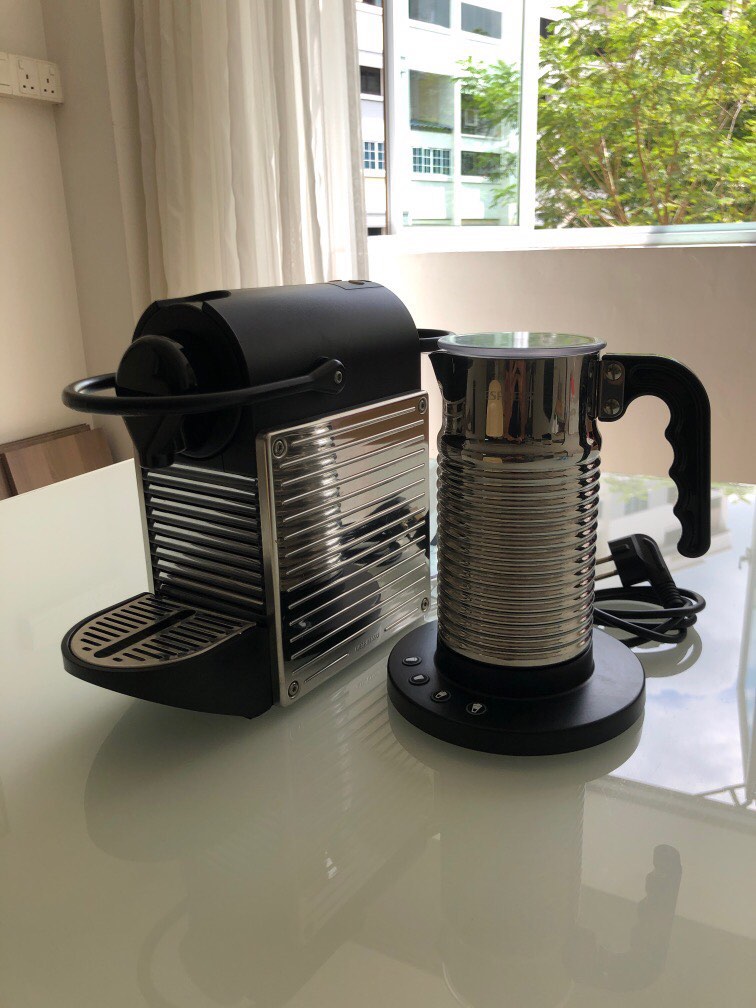 Nespresso Pixel & Aeroccino4, TV & Home Appliances, Kitchen Appliances ...