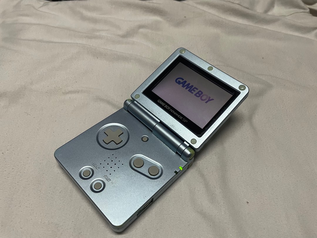 Nintendo Gameboy SP 001 Metallic Blue, Video Gaming, Video Game ...