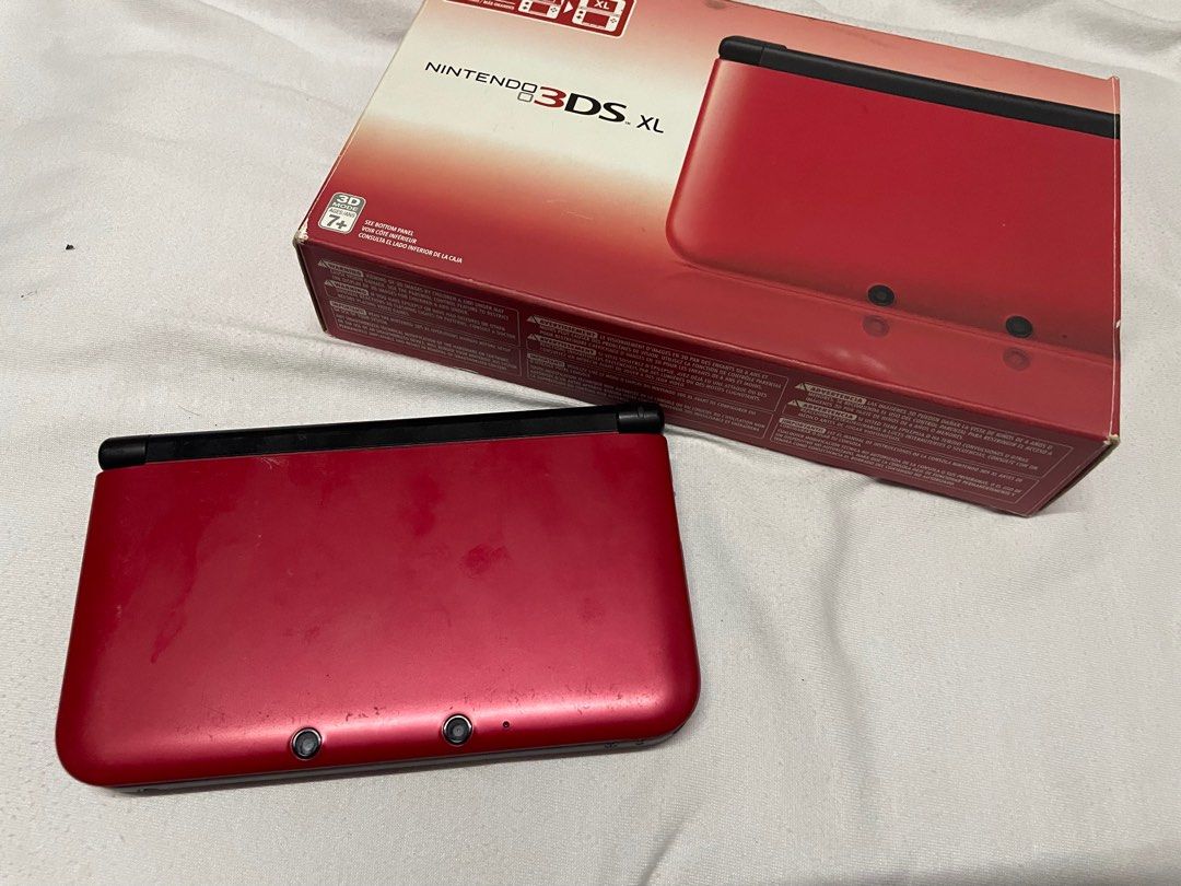 Nintendo Old 3ds XL Red US, Video Gaming, Video Game Consoles, Nintendo ...