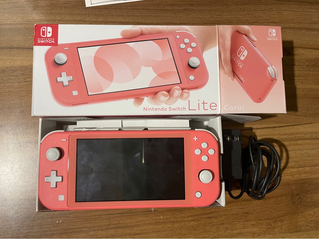 Nintendo Switch Lite(Coral), Video Gaming, Video Game Consoles ...