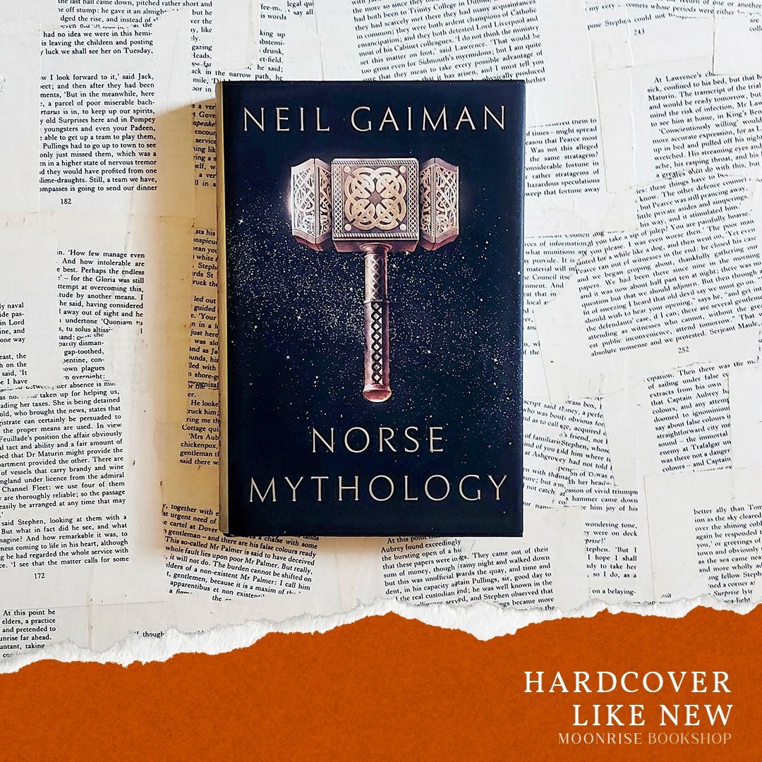 Norse Mythology by Neil Gaiman - Hardbound, Hobbies & Toys, Books ...