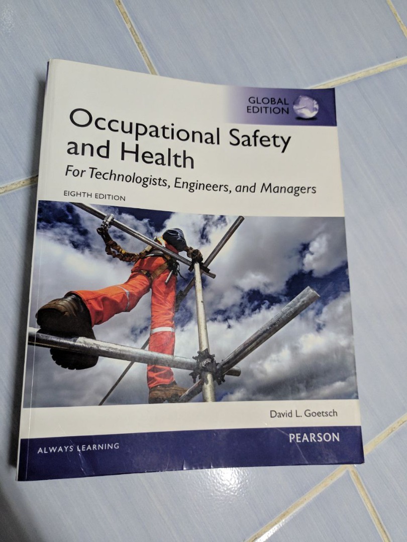 Occupational Safety and Health Eight Edition, Hobbies & Toys, Books ...