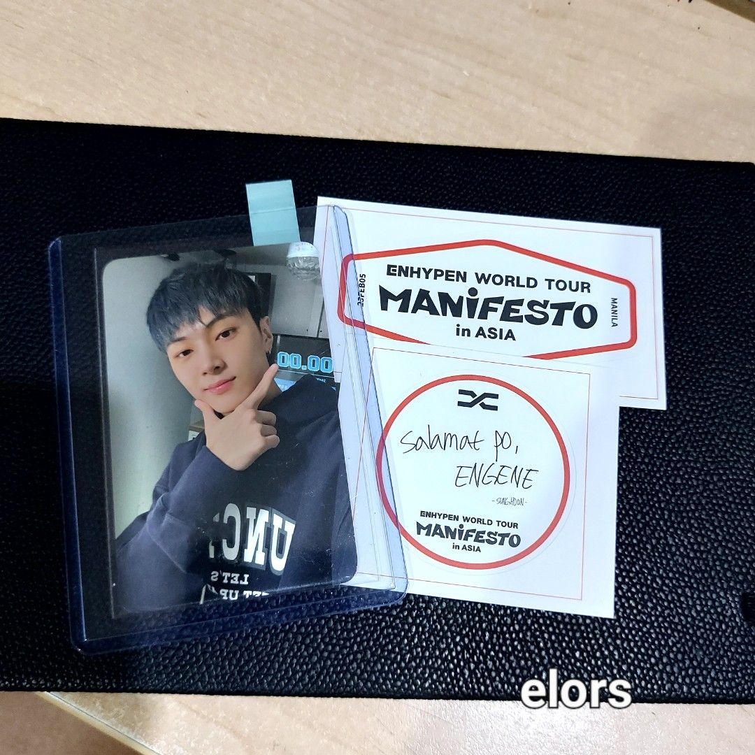 [Official] JAY Engene Zone Photocard (with Sunghoon Sticker), Hobbies ...
