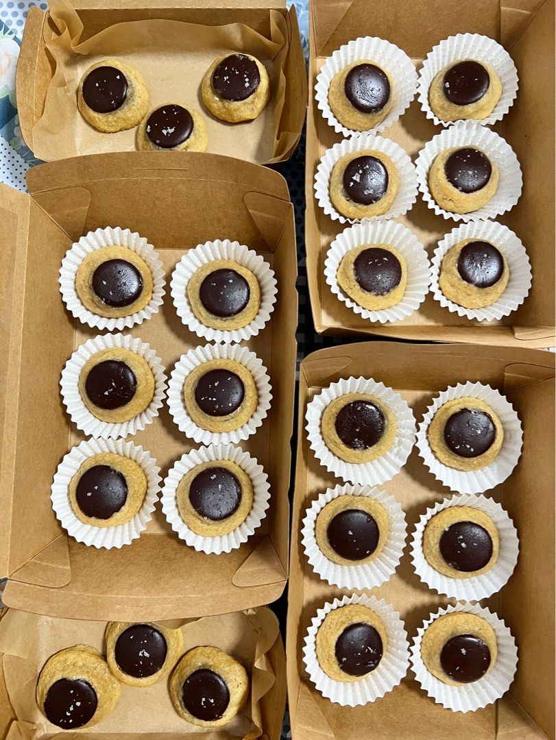 OG Extra Dark Choc Cookies (25g) - Bite Size, Food & Drinks, Homemade ...