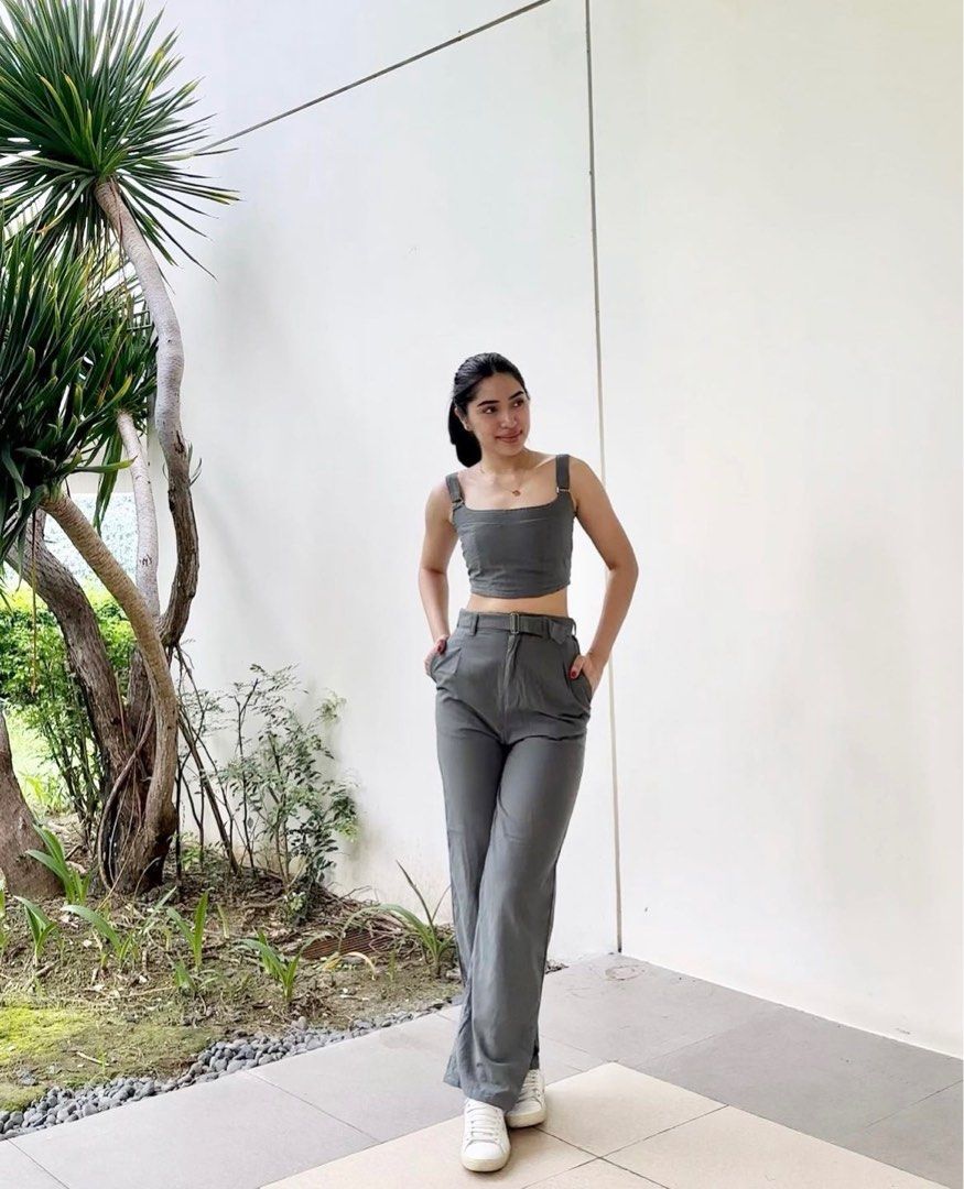 Ohcherie Lola Set in White White Trousers , Women's Fashion, Dresses ...