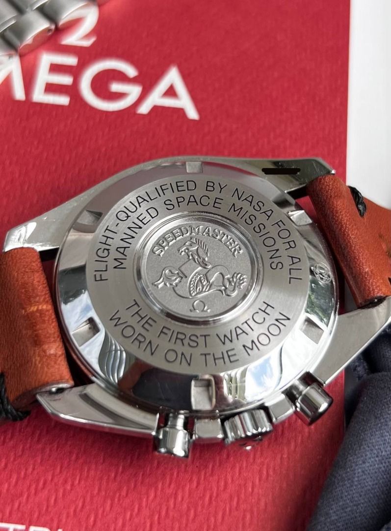 Omega Speedmaster Hesalite 1861 Moonwatch, Luxury, Watches on Carousell