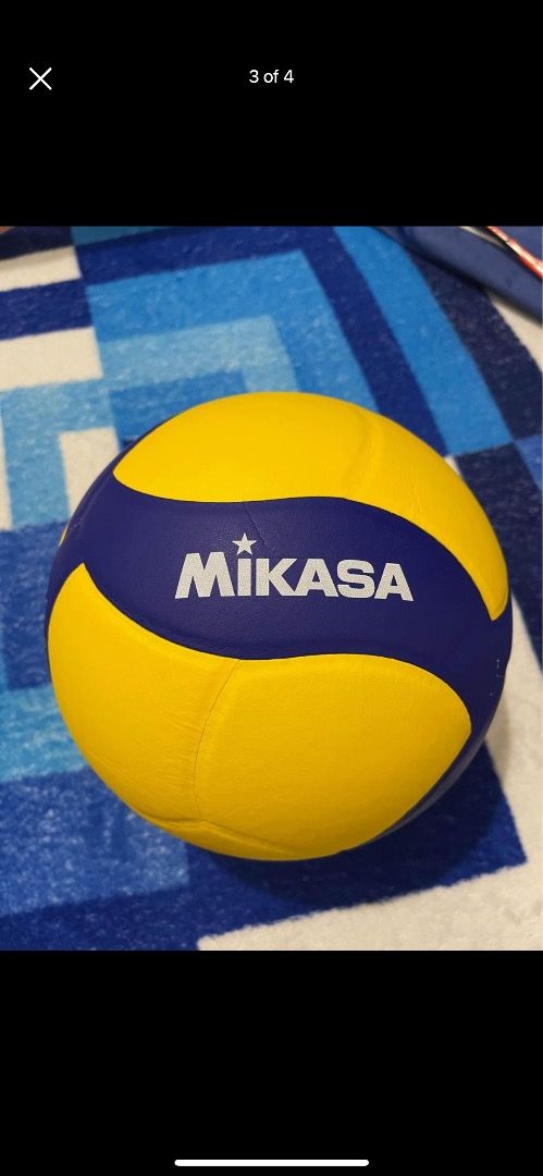 Original mikasa ball, Sports Equipment, Sports & Games, Racket and Ball ...