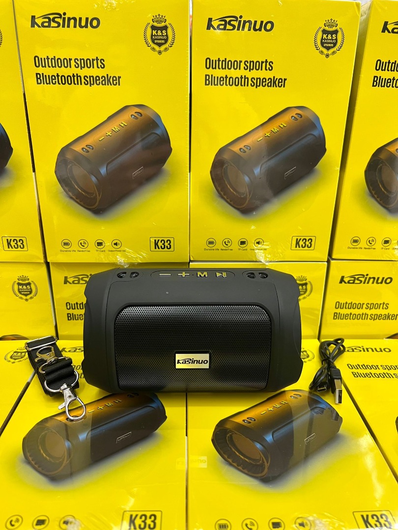 Outdoor Sports BT Speaker KASINUO (Model: K33), Audio, Soundbars ...