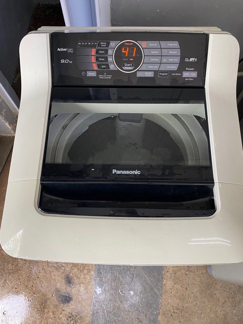 Panasonic 9KG Top Loading Washing Machine, TV & Home Appliances ...
