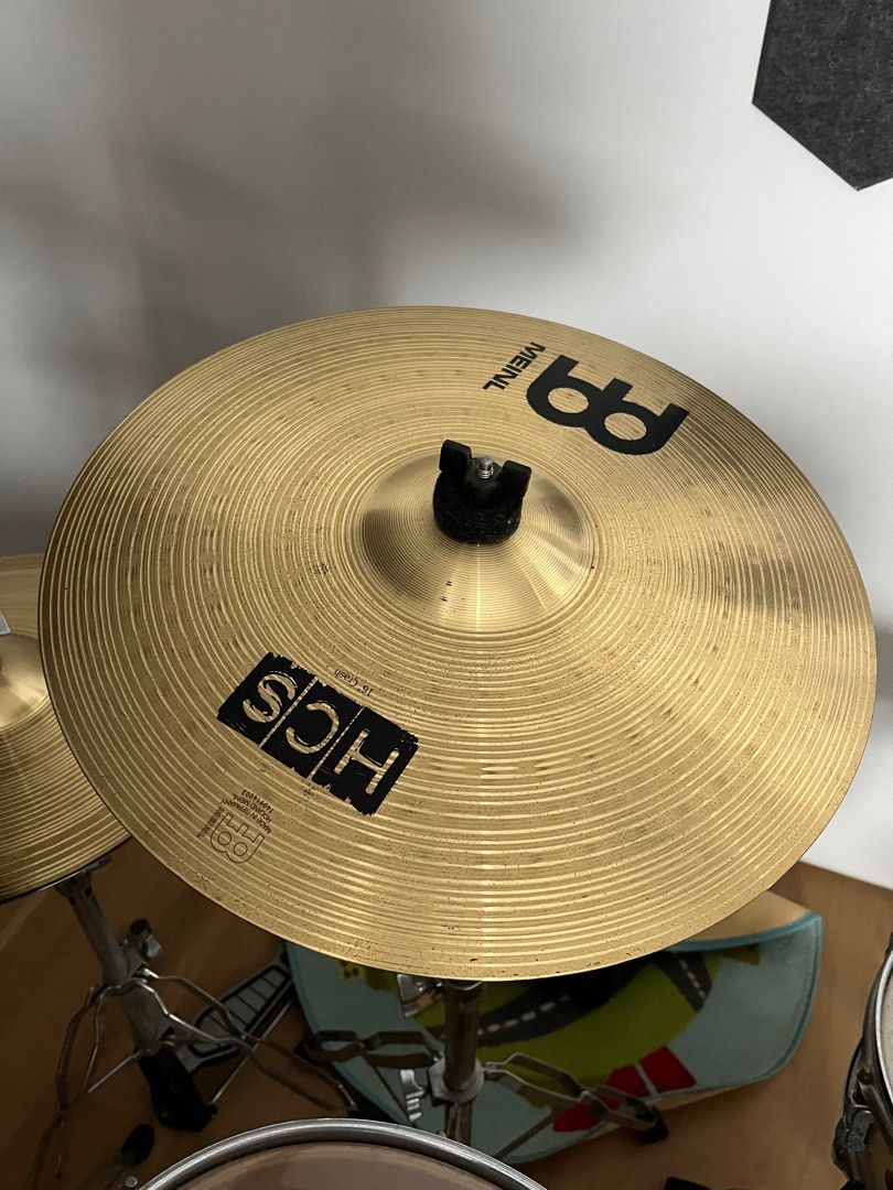 Pearl Target 8 Piece Drum Set with Meinl Cymbals, Hobbies & Toys, Music ...