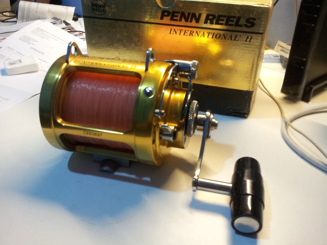 Penn International II - 30SW - Gold, Big Game reel, 2-speed., Sports ...