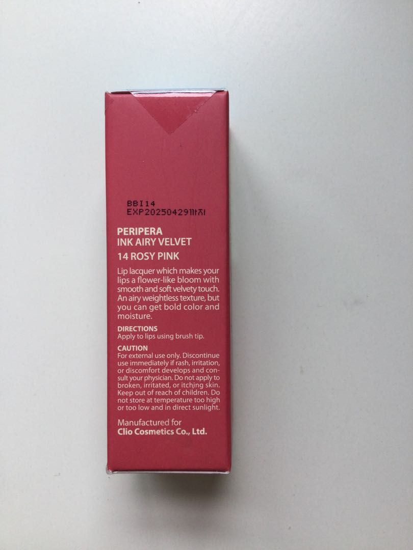 Peripera ink airy velvet Tint 14, Beauty & Personal Care, Face, Makeup ...