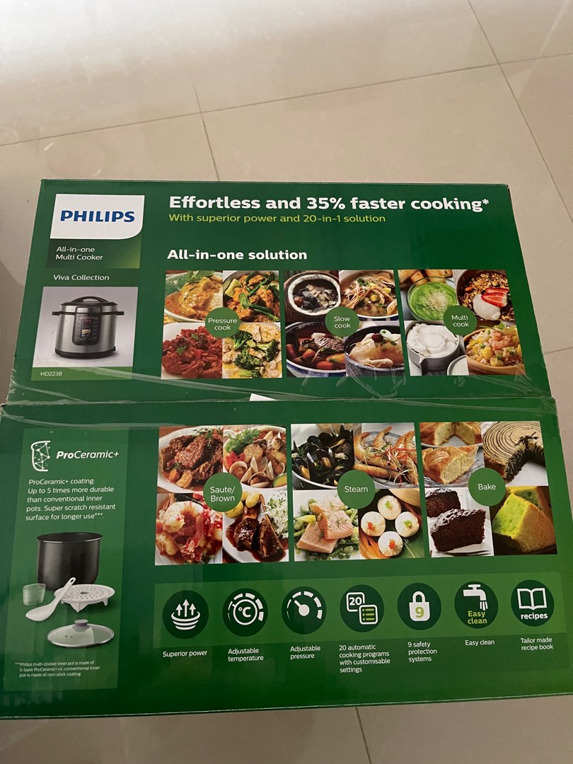 Philips All-In-One Multi Cooker 8L, TV & Home Appliances, Kitchen ...