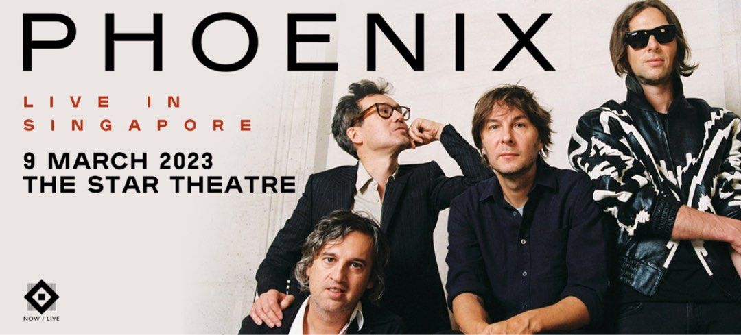 Phoenix - Live in Singapore!, Tickets & Vouchers, Event Tickets on ...