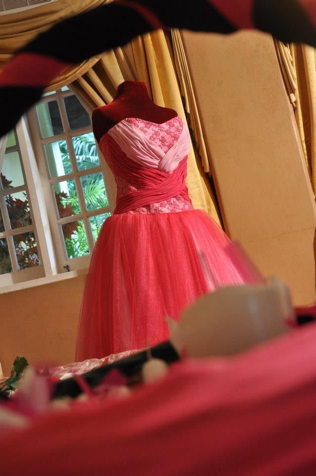Pink Debut Gown, Women's Fashion, Dresses & Sets, Evening dresses ...
