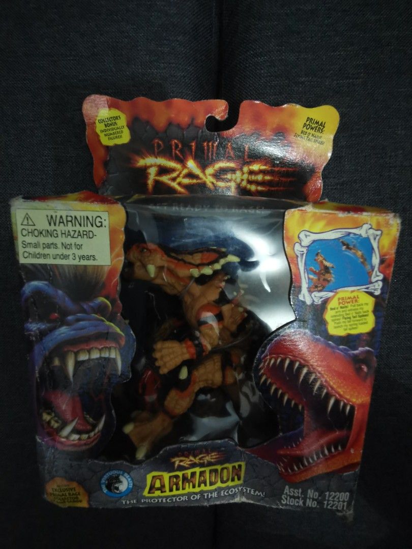Playmates Primal Rage Armadon, Hobbies & Toys, Toys & Games on Carousell