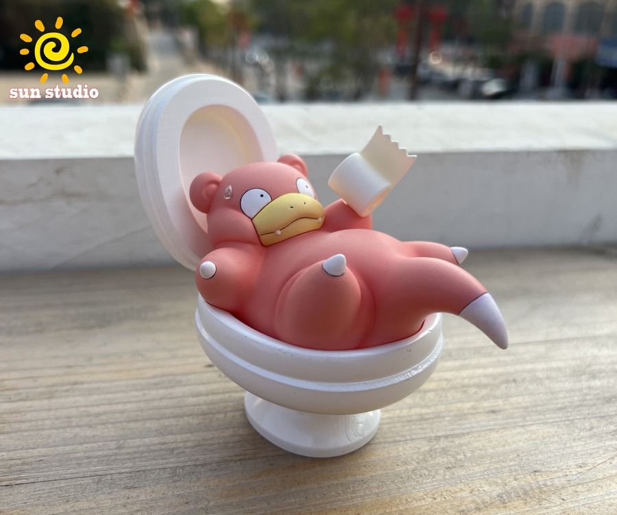 【PO】Gengar X Psyduck X Mew X Slowpoke | Sun Studio | Pokemon【FREE ...