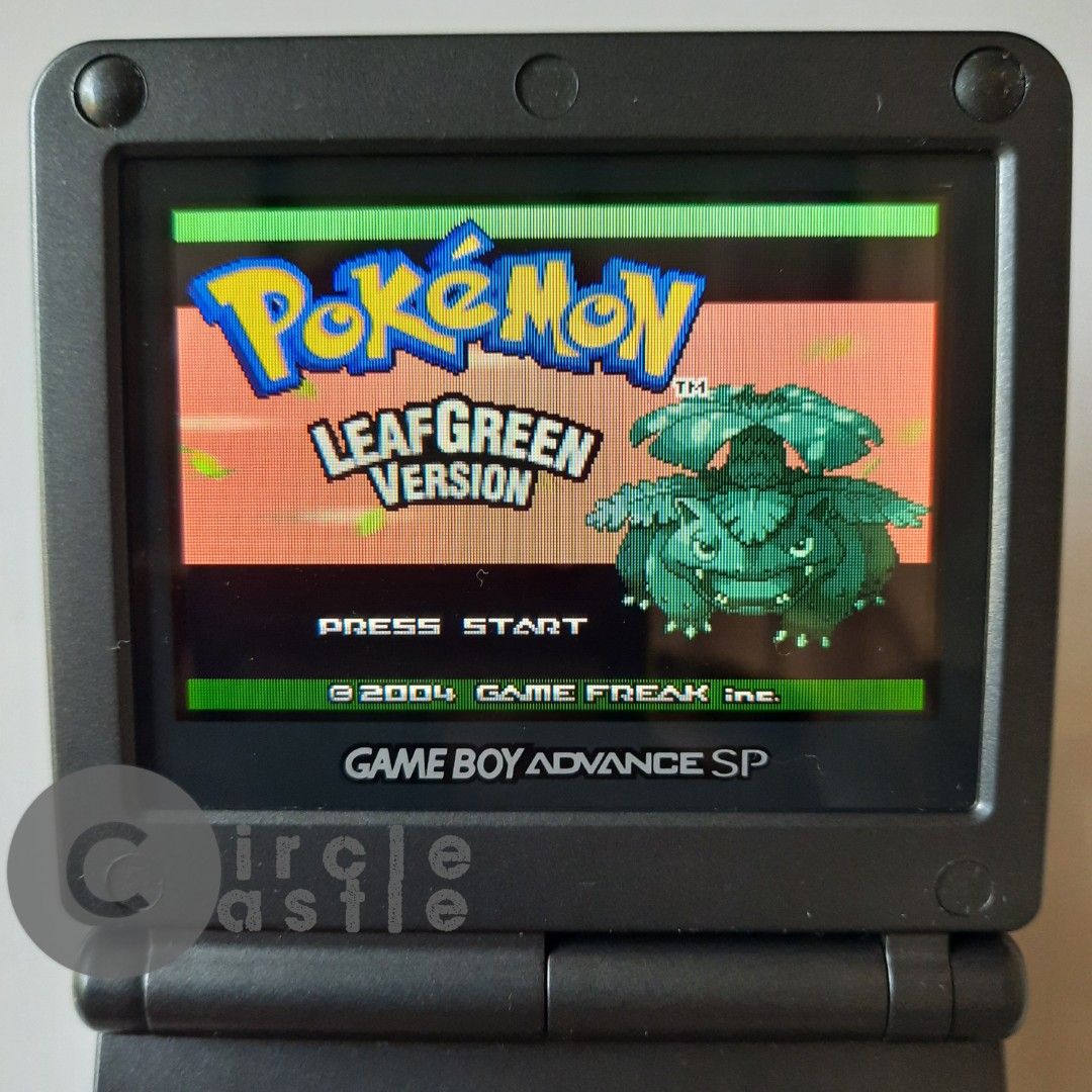 Pokemon Leaf Green for Gameboy Advance GBA, Video Gaming, Video Games ...