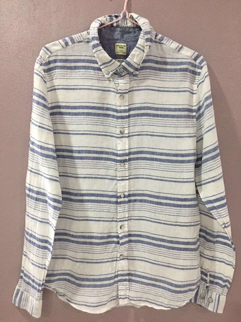 Polham, Men's Fashion, Tops & Sets, Formal Shirts on Carousell