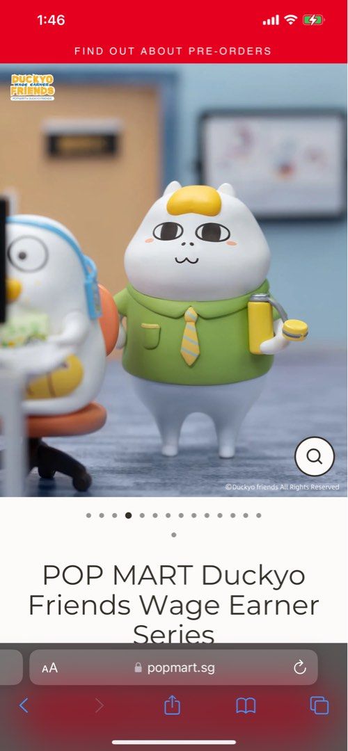 POPMART - Duckyo Friends Wage Earner series, Hobbies & Toys, Toys ...