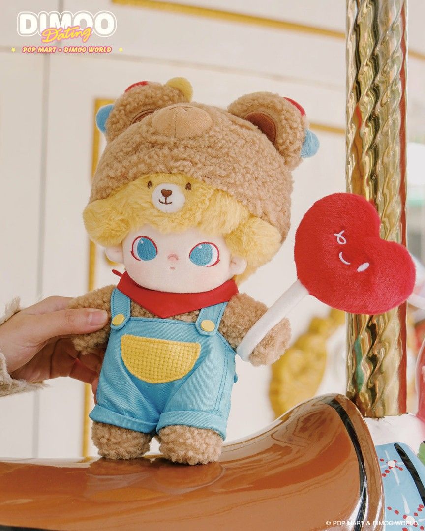 [POPMART NEW!] POPMART DIMOO DATING SERIES 20CM PLUSHIE PLUSH TOY SOFT ...