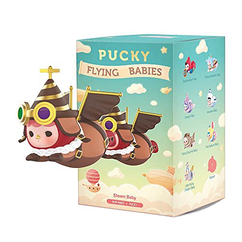 popmart pucky flying babies series steam baby, Hobbies & Toys ...
