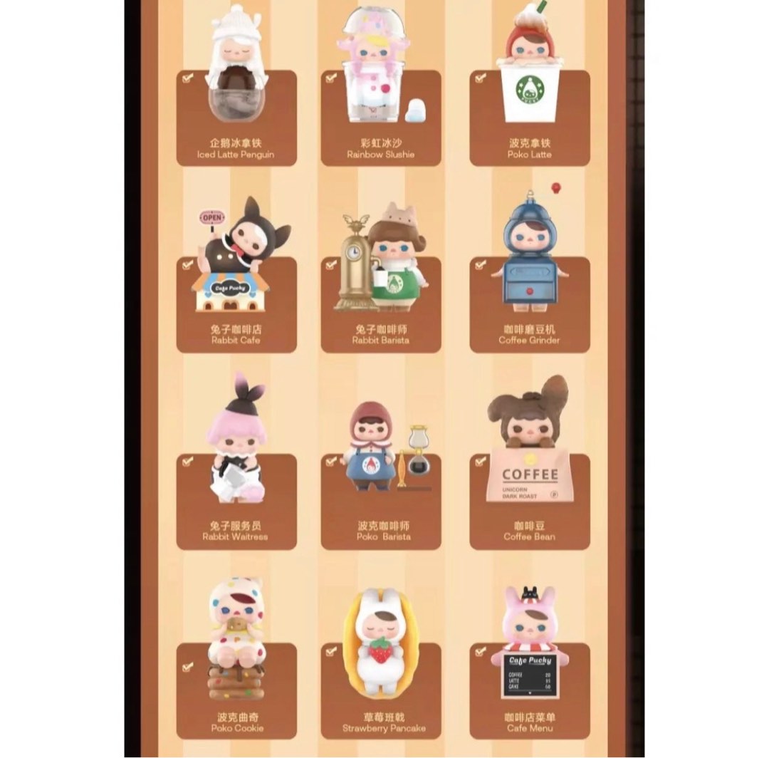 [Popmart sharing] Pucky Rabbit Cafe, Hobbies & Toys, Toys & Games on ...