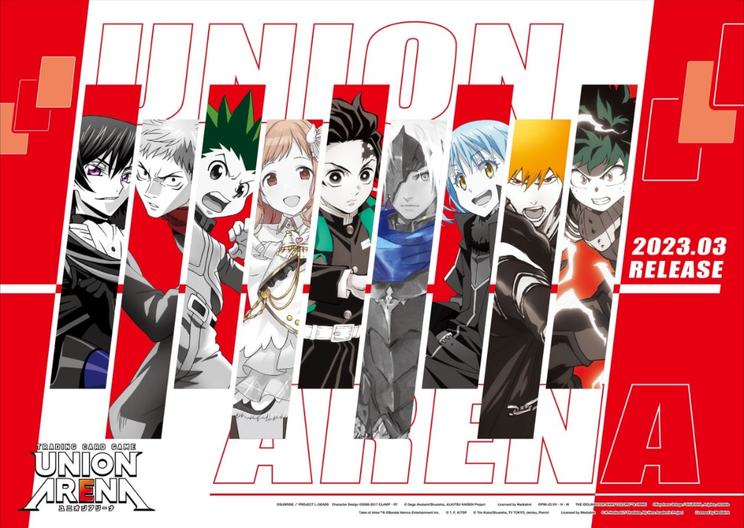 Preorder - Union Arena Japanese Trading Card Game Booster Box / Trial ...