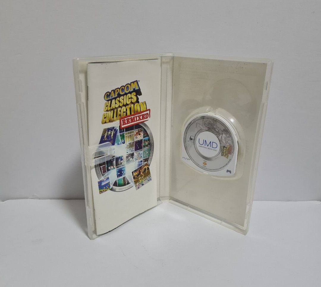 [Pre-Owned] PSP Capcom Classic Collection Remixed Game, Video Gaming ...