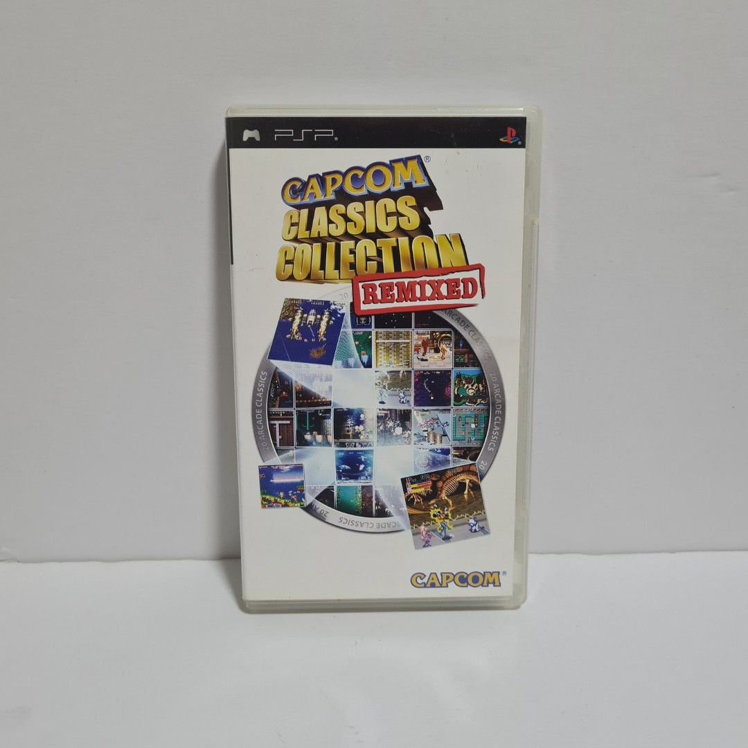 [Pre-Owned] PSP Capcom Classic Collection Remixed Game, Video Gaming ...
