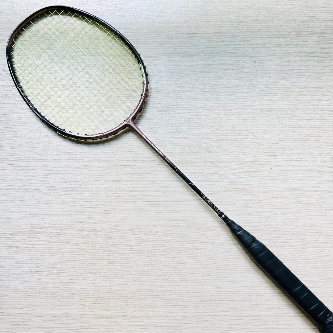 Pristine Condition Victor Thruster Hawk F 5UG5 Badminton Racket strung ...