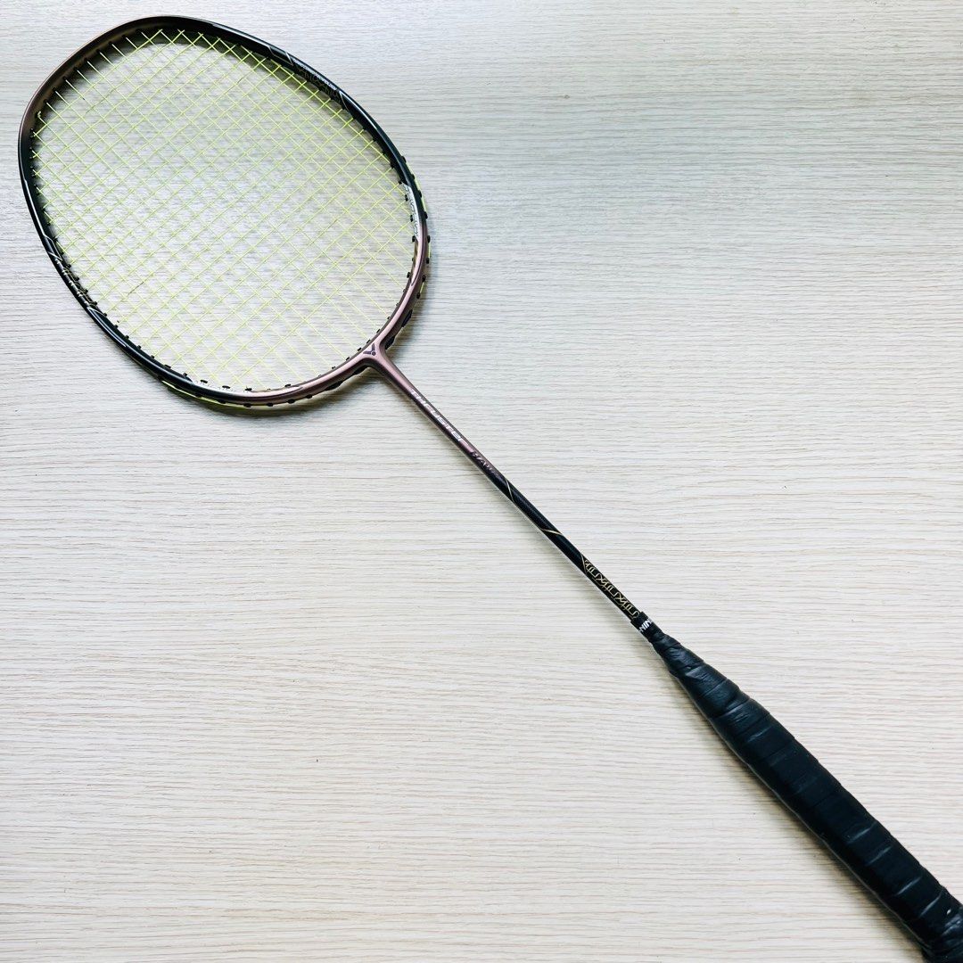 Pristine Condition Victor Thruster Hawk F 5UG5 Badminton Racket strung ...