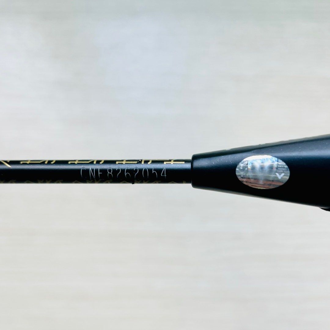 Pristine Condition Victor Thruster Hawk F 5UG5 Badminton Racket strung ...