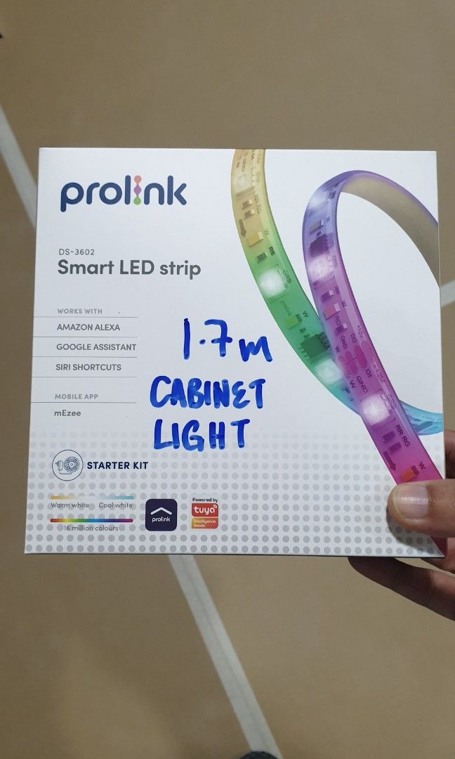 Prolink Smart RGB LED Strip, Furniture & Home Living, Lighting & Fans ...