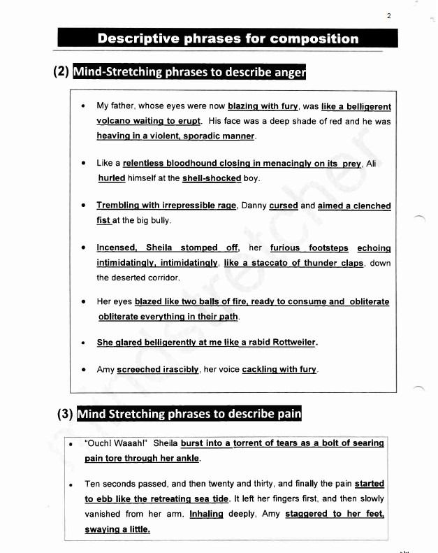 PSLE P6 Science Notes Revision Practices / Science Answering technique ...