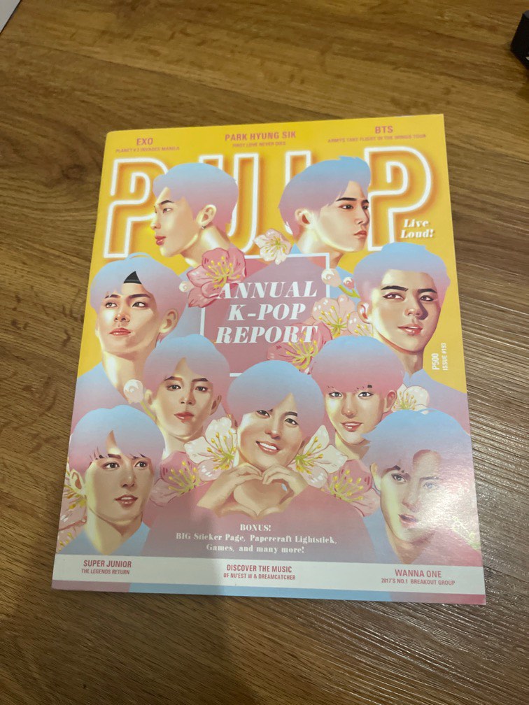 PULP KPOP BTS EXO Magazine on Carousell