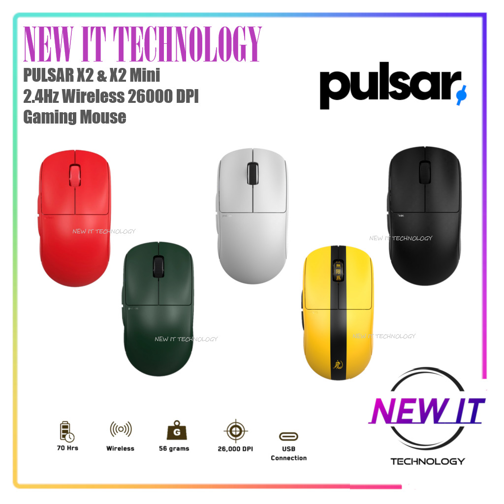 PULSAR X2 Mini & X2 & X2V2 Mini & X2V2 & X2H Mini & X2H 2.4GHz Wireless ...