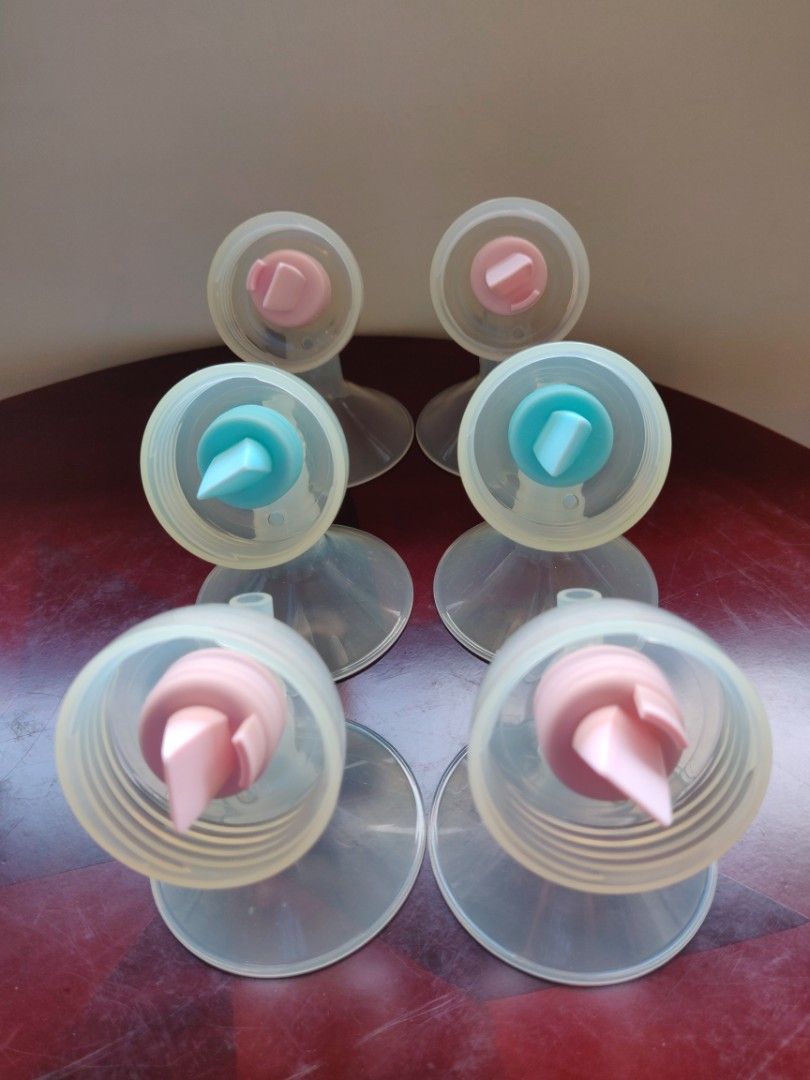 Pump flanges, valves, adapters, and milk storage bottles., Babies ...