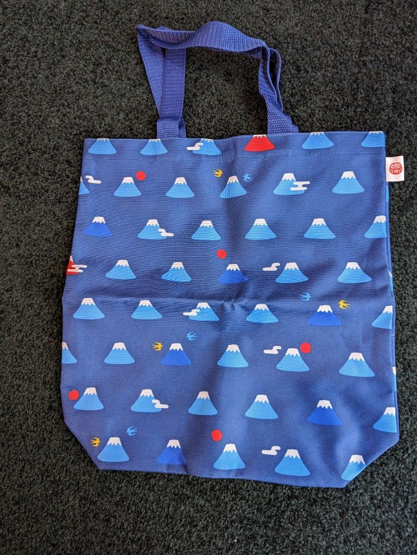 PWP Mount Fuji Pattern Small Tote Bag, Babies & Kids, Going Out, Other ...
