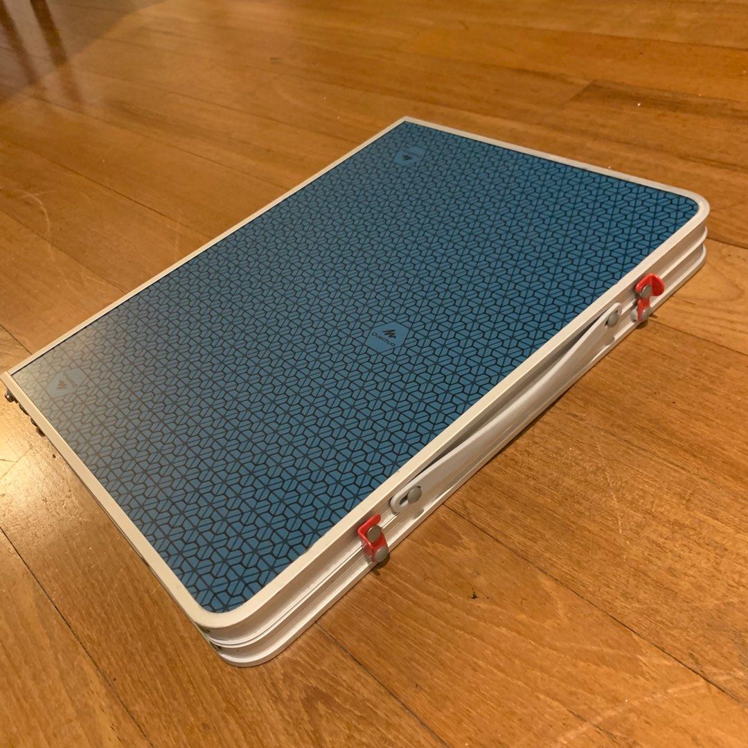 quechua camping foldable table, Furniture & Home Living, Outdoor ...