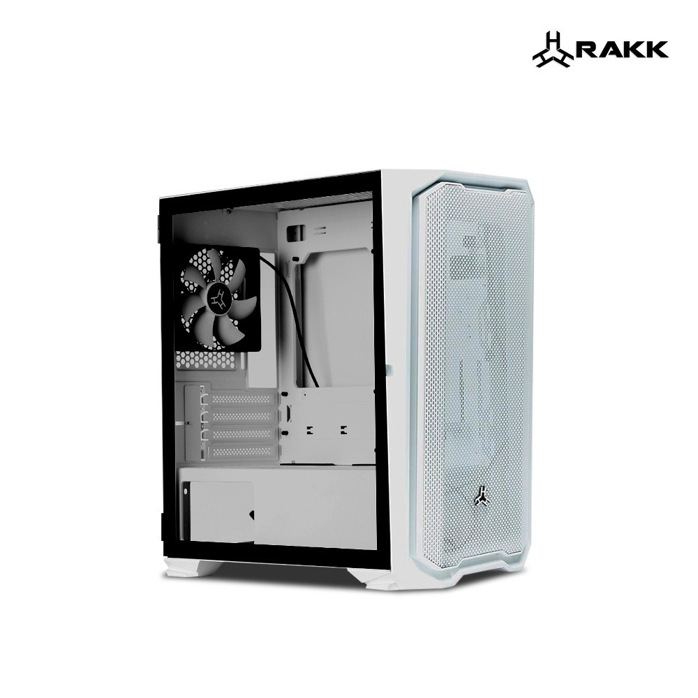 Rakk Haliya ATX Gaming Case White, Computers & Tech, Parts ...