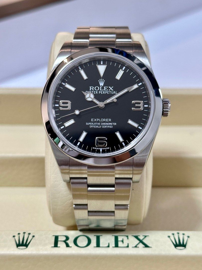 Rare Rolex Explorer 1 Mk1 Discontinued, Luxury, Watches on Carousell