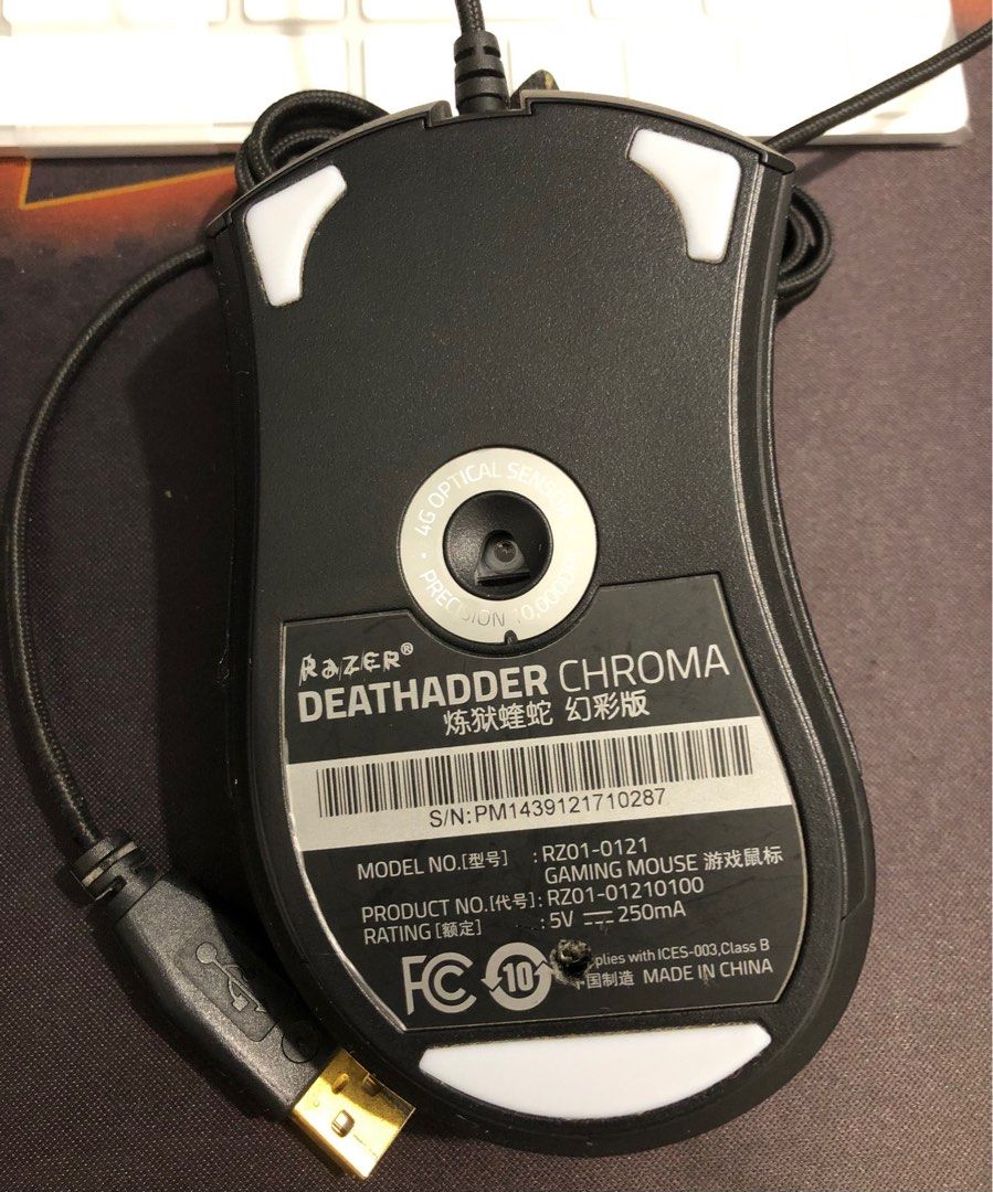 Razer DA Deathadder Chroma + Cougar Bunker, 電腦＆科技, 電腦周邊及配件, 電腦滑鼠及相關產品 ...