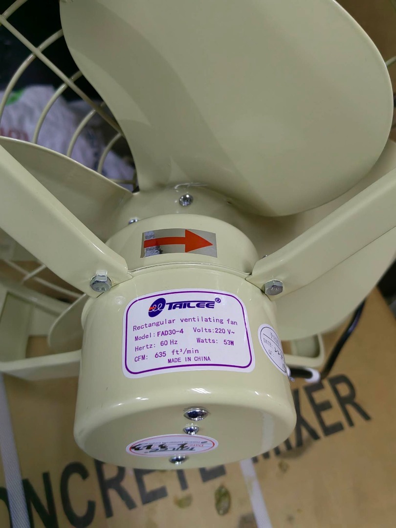 Rectangular Exhaust Fan, Commercial & Industrial, Industrial Equipment ...