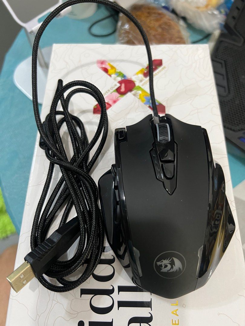 Red dragon M908 MMO mouse, Computers & Tech, Parts & Accessories, Mouse ...