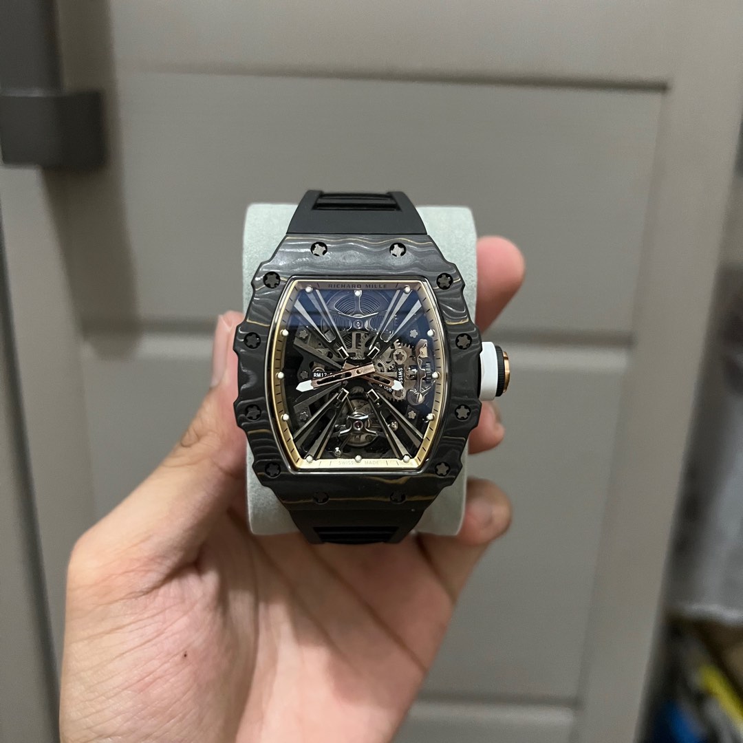 RM 12-01 Black Gold, Men's Fashion, Watches & Accessories, Watches on ...