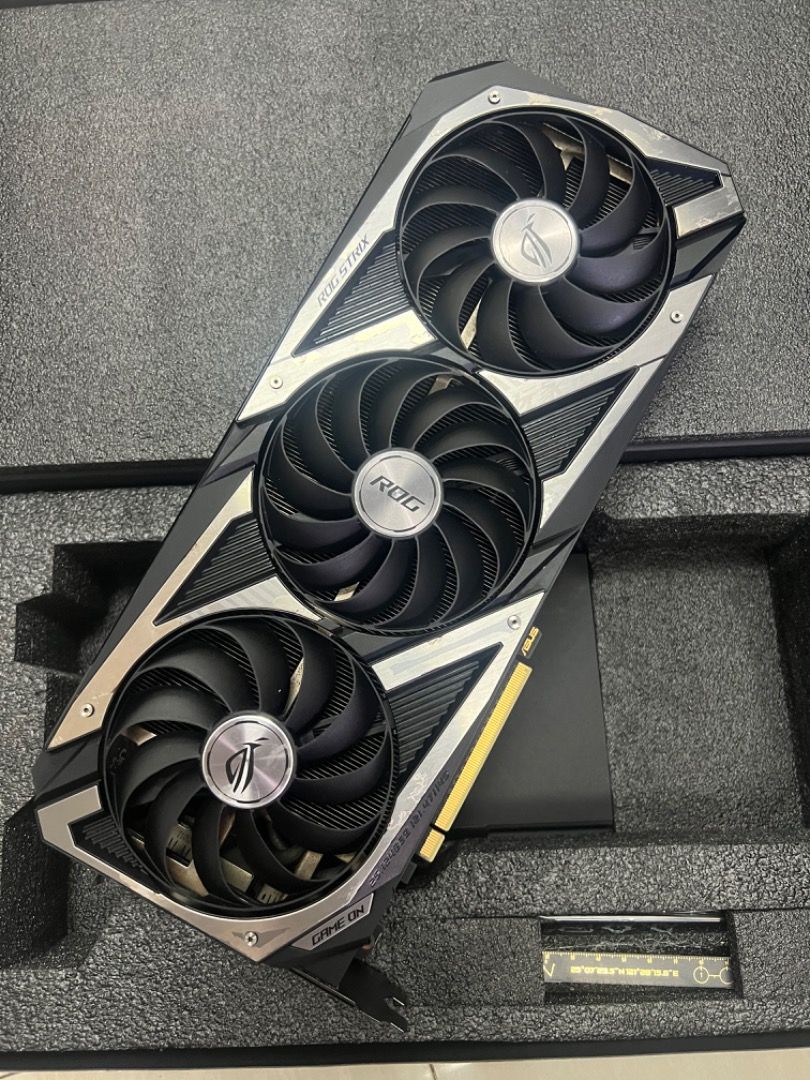 Asus Rog RTX 3060 ti 8GB display card, 電腦＆科技, 桌上電腦 - Carousell