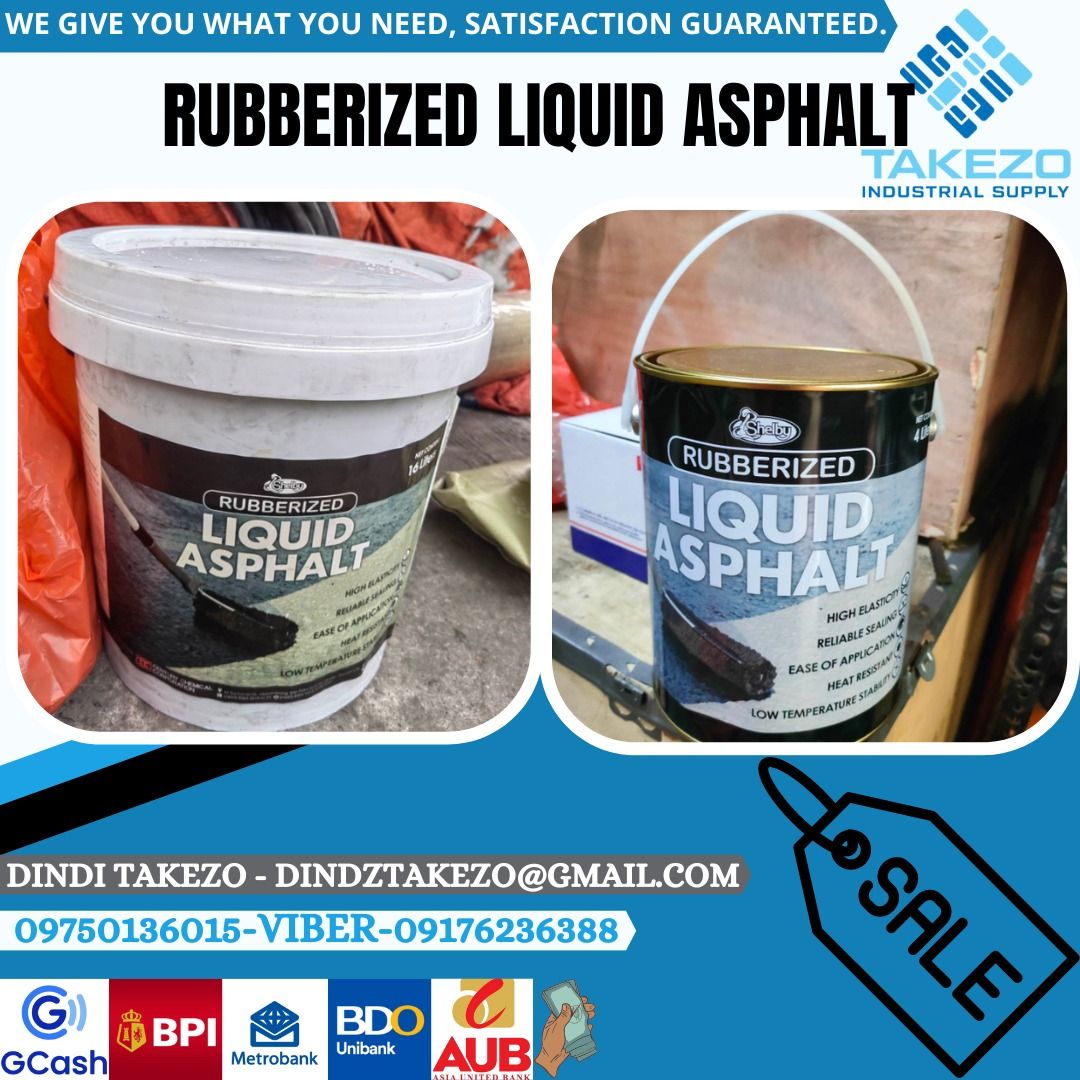Rubberized Liquid Asphalt, Commercial & Industrial, Industrial ...