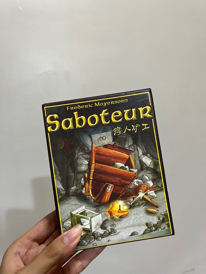Saboteur Card Game, Hobbies & Toys, Toys & Games on Carousell