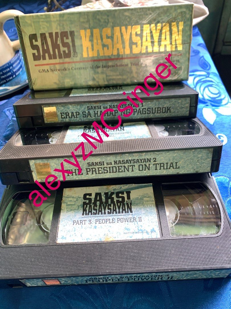 Saksi 3 VHS Tape, Hobbies & Toys, Memorabilia & Collectibles, Vintage ...